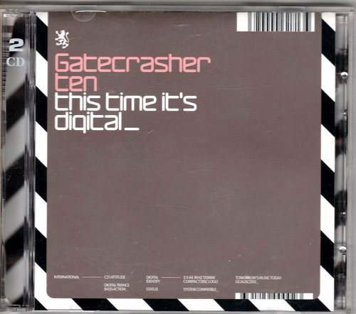 VARIOUS - GATECRUSHER - Digital Trance - (2 CD, 2002) DJ Mix Scott ...