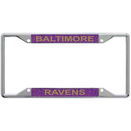 Baltimore Ravens Metal Inlaid Acrylic License Plate Frame | eBay
