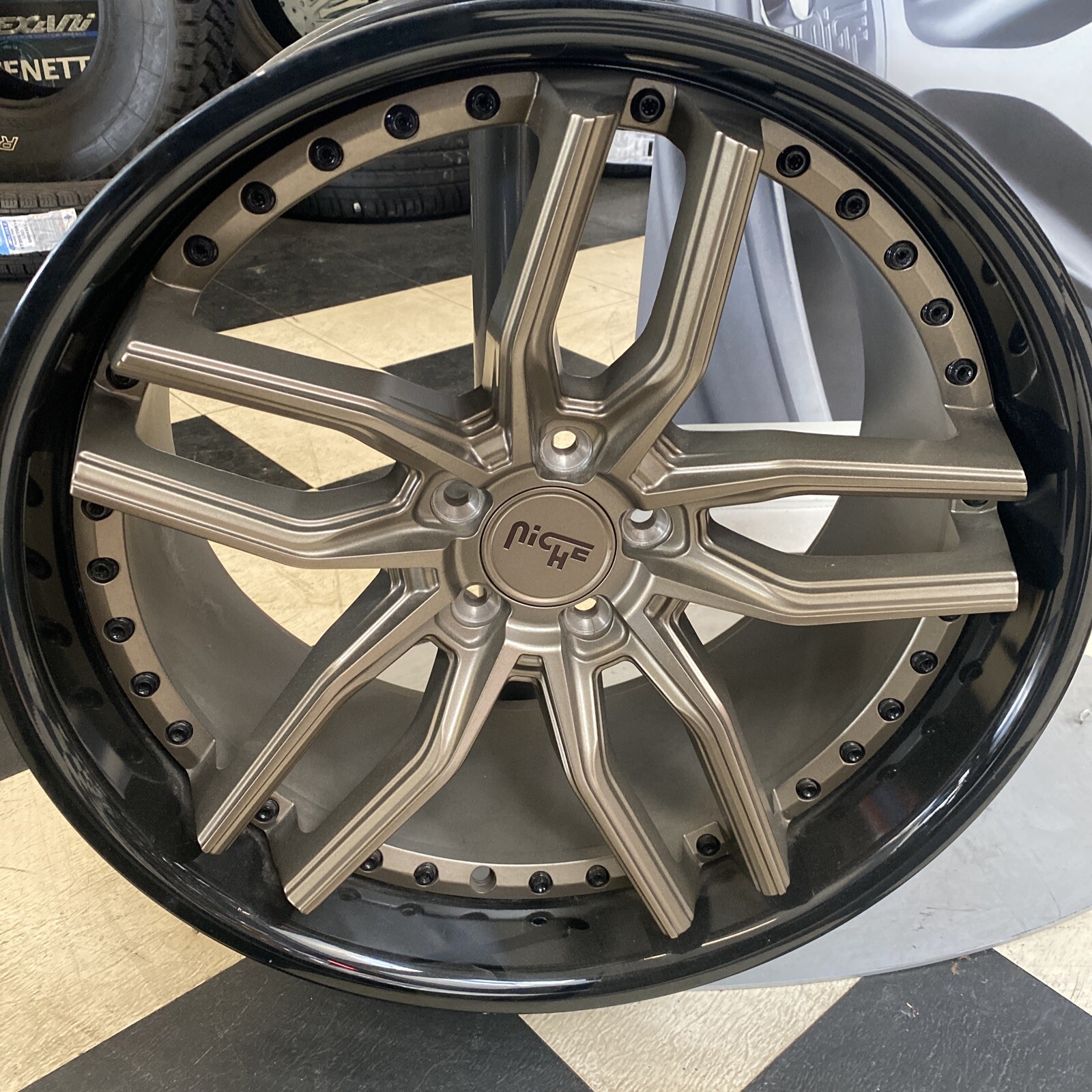 20+Inch+20x10.5+Niche+M195+Methos+Matte+Bronze+Wheels+Rims+5x112+40 for ...