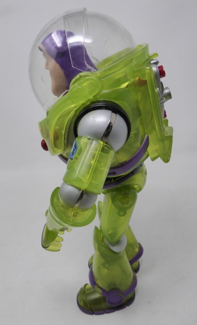Toy Story Interstellar Crystallic 9" Green Clear Buzz Lightyear *FIGURE ...