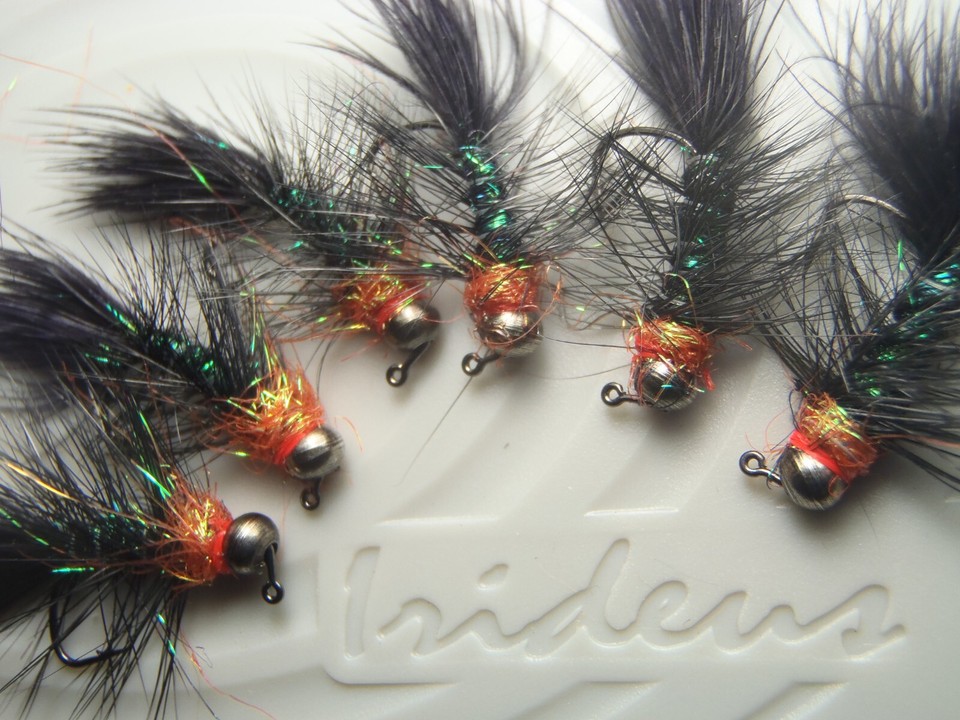 Irideus Gold Digger Leech Streamer Trout Steelhead Streamer Fly Fishing ...