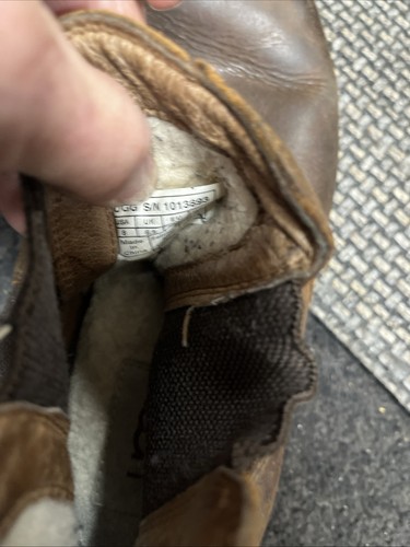 UGG Bonham II Brown Leather Shearling Ankle Boots 1013893 Womens Size 8 ...