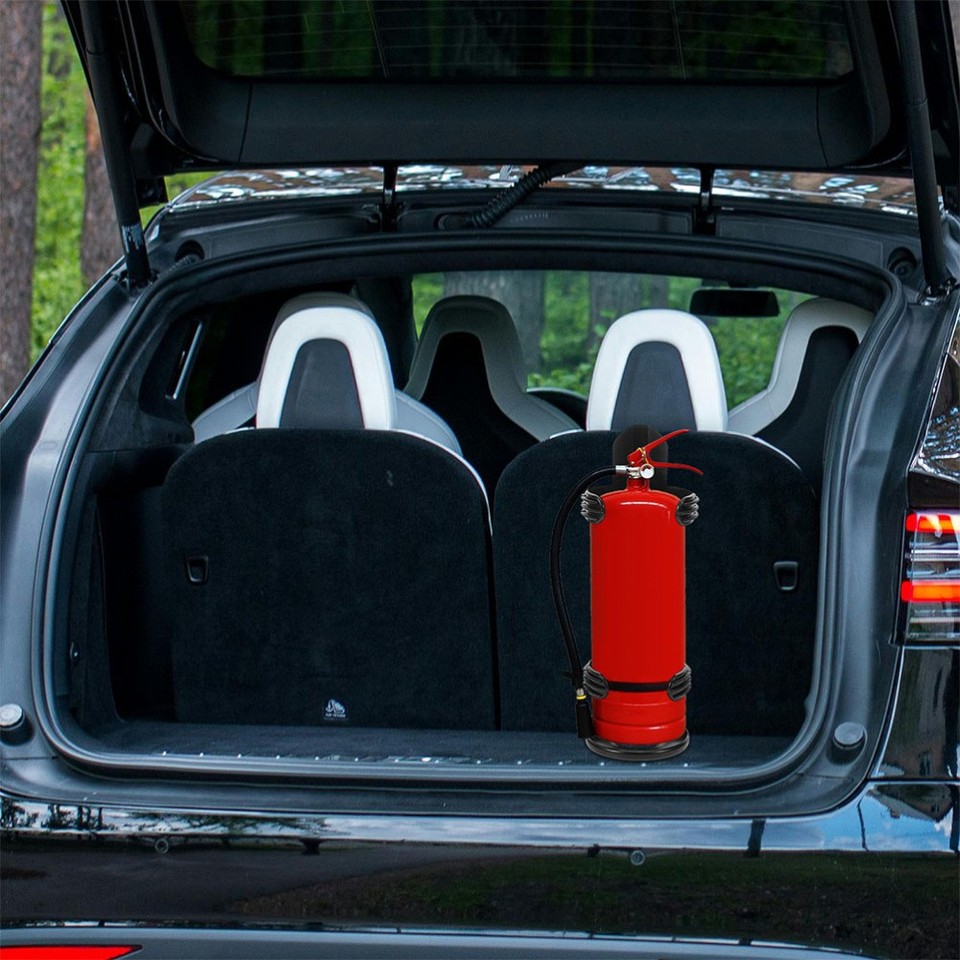 2Pcs Fire Extinguisher Mount for Vehicle Trunk Holder Easy Installation ...