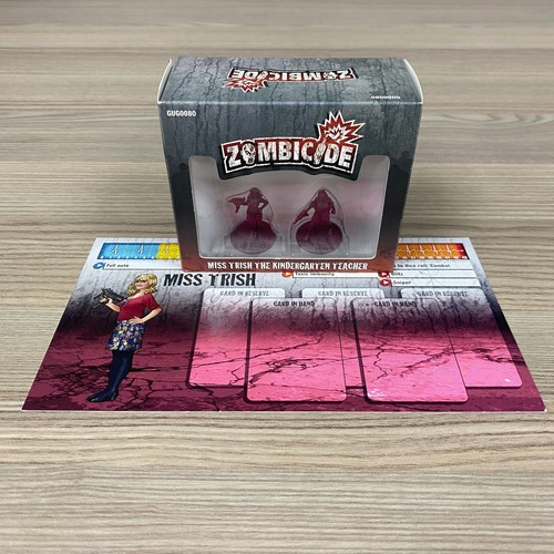 Zombicide Miss Trish The Maternelle Professeur Survivant Paquet Jeu ...