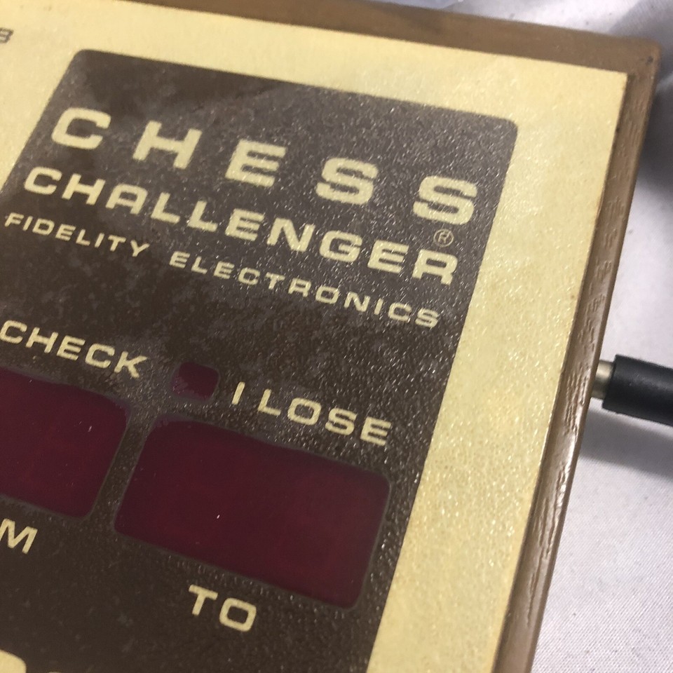 Vintage - Chess Challenger - Fidelity Electronics Game | eBay