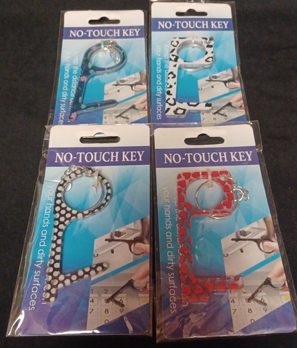 4 Pack NO-Touch Keychain | eBay