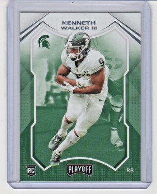KENNETH WALKER III 2022 Panini Chronicles Draft Picks PLAYOFF #8 ...