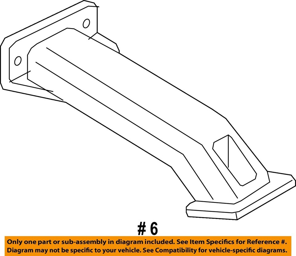 GM OEM 17-19 Acadia Rear Bumper Bumper Components-Bracket 84109981 | eBay