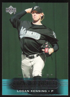2005 Upper Deck Star Rookies Logan Kensing #239 Florida Marlins | eBay