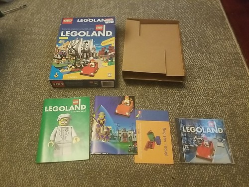 LEGOLAND PC Video Game LEGO Open Box Disc Sealed Complete Windows 95/98 ...
