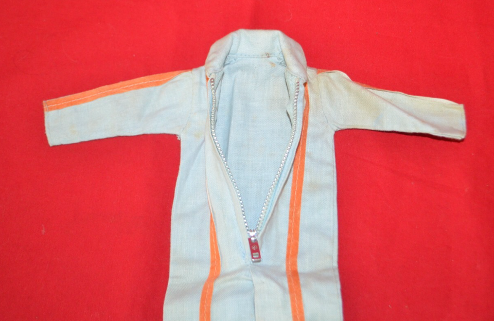 Vintage 1970's LJN Mr Action Jumpsuit Flight Suit GI Joe Adventure Team ...