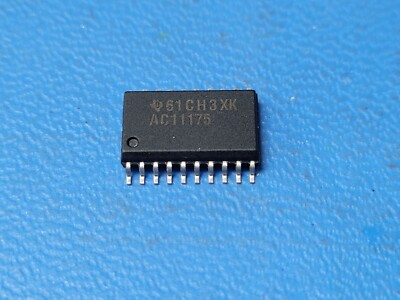 (1 PC) 74ACT11175DW D Flip-Flop 1-Func 4-Bit Complementary Output CMOS SOIC20 | eBay