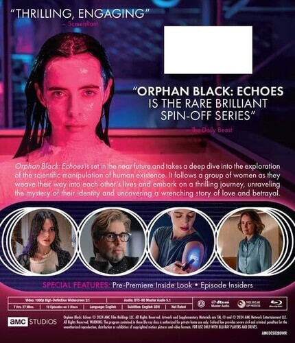 Orphan Black: Echoes, Season 1 [New Blu-ray] Sign Language 14381005028 ...