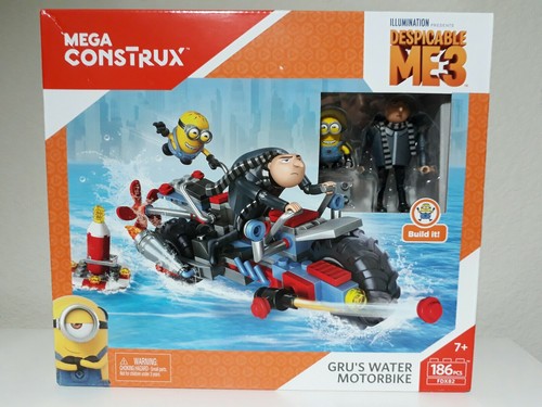 Mega Construx - Despicable Me 3 - Gru's Water Motorbike - FDX82 - 186 ...