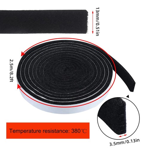 High Heat Smoker Gasket Fireproof Tape, Seals, 3Pack 1/2" x... | eBay