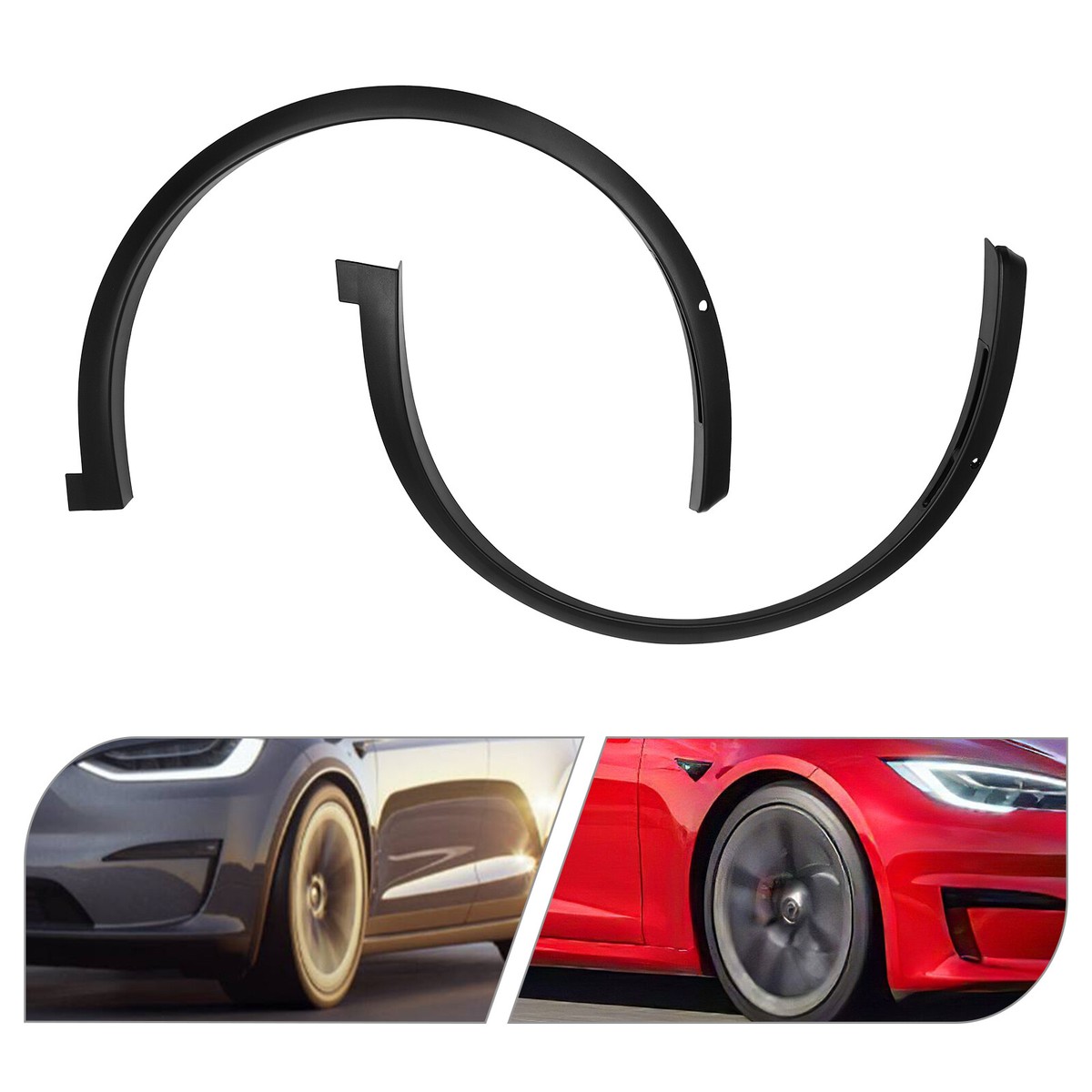 Exterior Trim Replacement Front Right Fender Flare Molding For Tesla ...