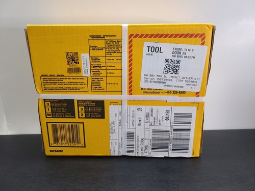 DEWALT+20V+MAX+Impact+Driver+Kit+-+DCF840D1+%28Yellow%29 for sale ...