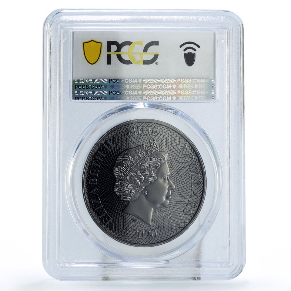 Niue 2 dollars Conservation Desert Life Cobra Snake MS70 PCGS silver ...