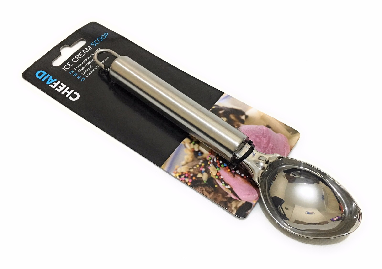 Ice Cream Scoop Spoon Super Scoops Stainless Steel Heavy Duty - Chef ...