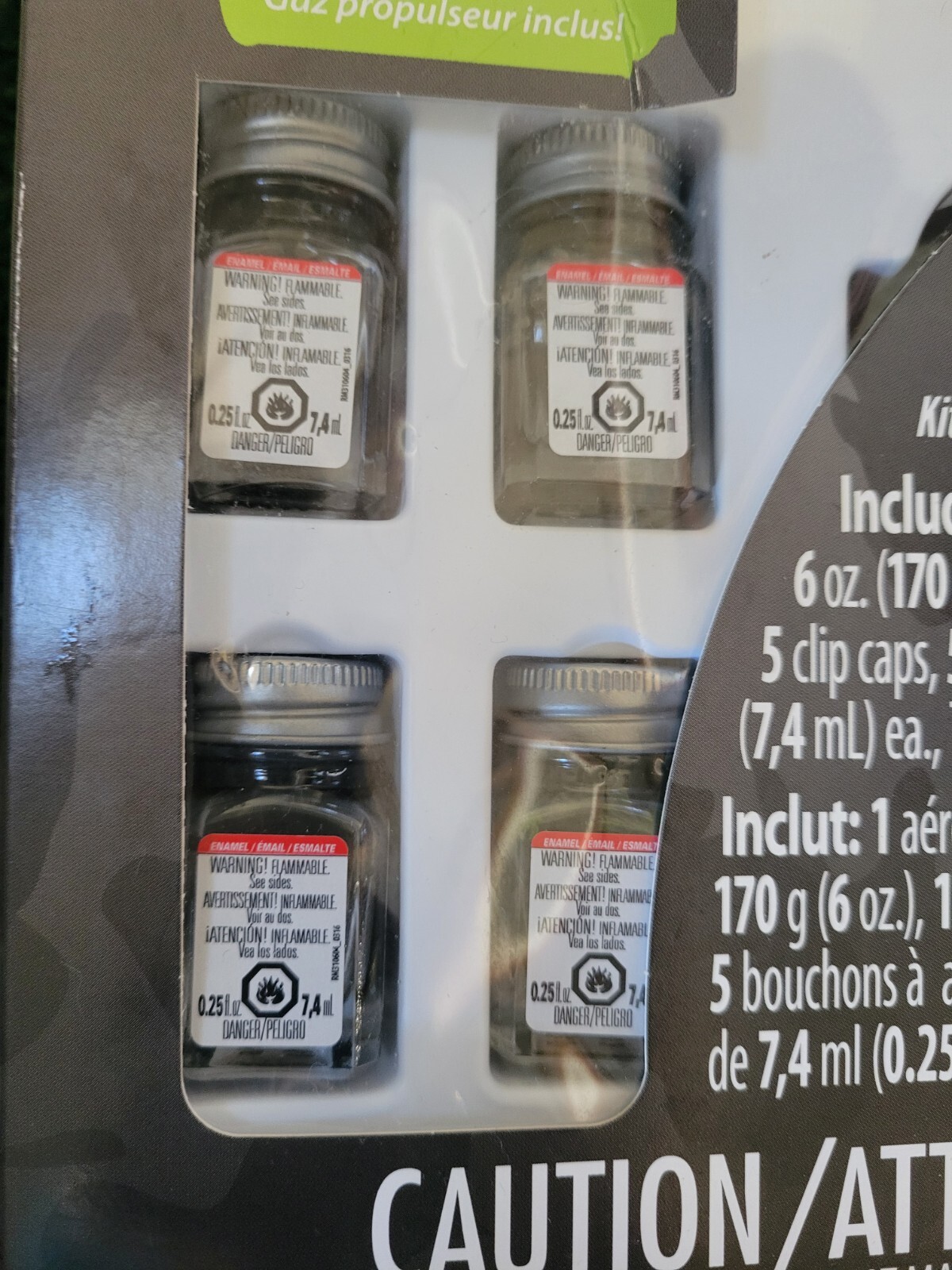 Testors Painting Kit Air Camouflage Airbrush Includes 5 Paints for sale ...