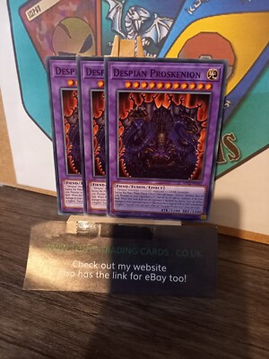 3 X MP22-EN142 Despian Proskenion Common 1st Edition Mint YuGiOh Card ...