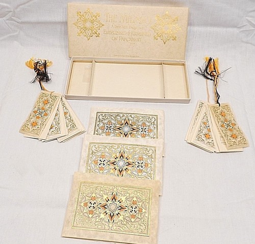 THE MILANO A THREE TABLE BRIDGE SET, PARCHMENT | eBay