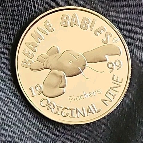 Pinchers Lobster 1999 TY Beanie Babies Baby Collector's Coin Token | eBay