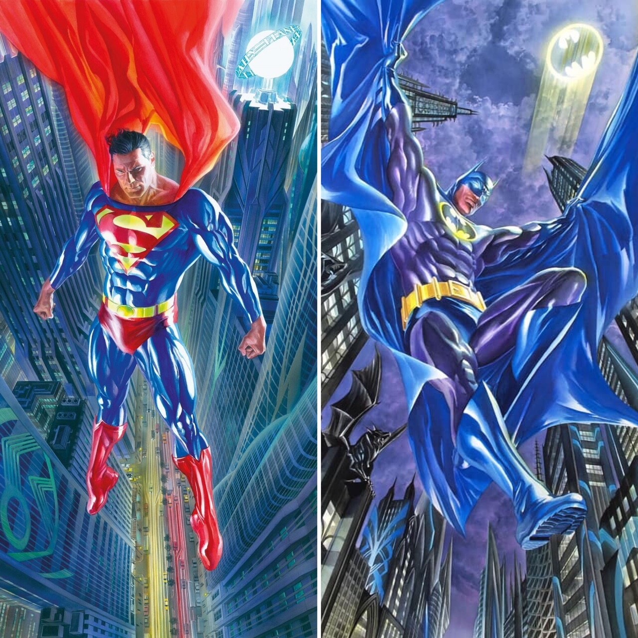 Batman Vs Superman Alex Ross