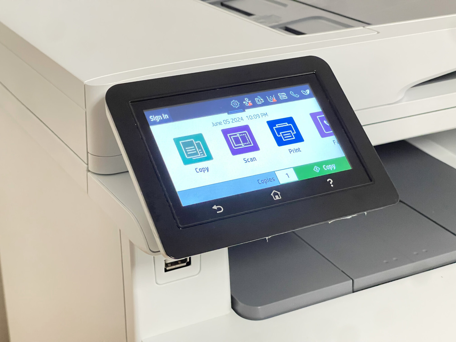 HP Color LaserJet Pro MFP M479fdn All-in-One Printer W1A79A - FULLY ...