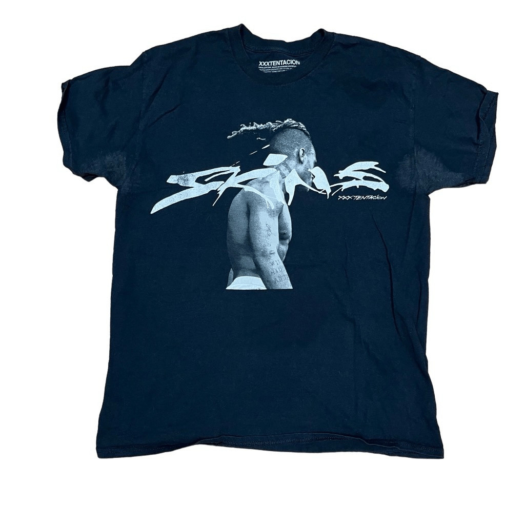 XXXTentacion Mens Black Skins Merch Cover Short Sleev… - Gem