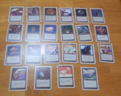 Magic the Gathering mtg Complete your Set 4th Edition artifacts never ...