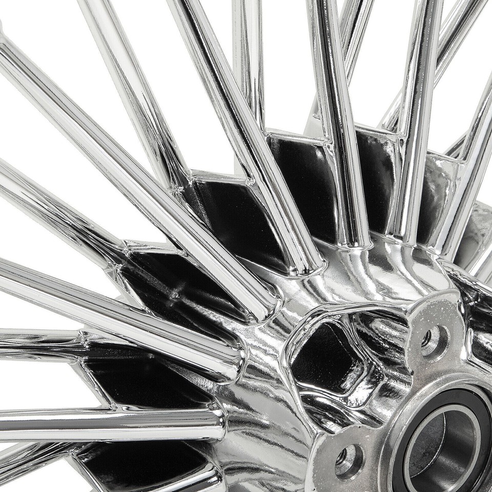 18X3.5 16X3.5 Fat Spoke Wheels Rims For Harley Softail Fat Boy Deuce ...