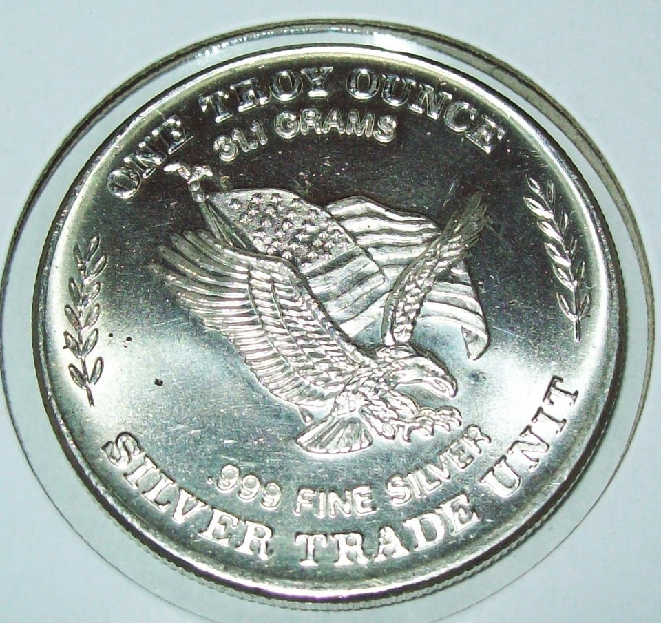 1981 U.S. Assay 1 troy oz. .999 Fine Silver Round Strategic Stockpile ...