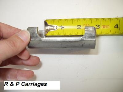 TWO- Trailer Axle Spring Seat Perch 2" Square Tube 3500# 5200# 6000 ...