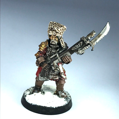 Metal Vostroyan Guard Rifleman Imperial Guard Painted - Warhammer 40K ...
