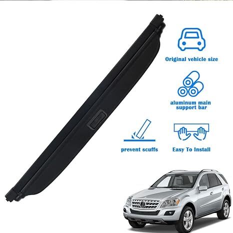 Retractable Trunk Cargo Cover for Mercedes Benz ML350 ML Series 2006 ...
