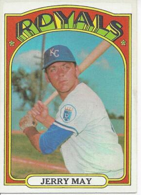 1972 Topps Jerry May 109 Royals EX | eBay