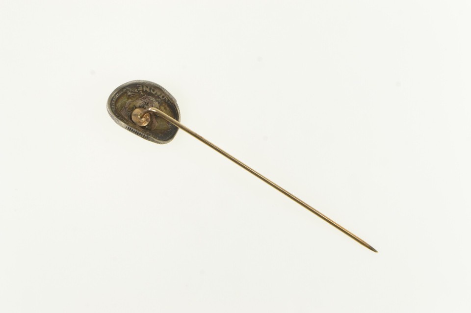 10K Repousse Coin Face Mercury Dime Stick Pin Yellow Gold *75 | eBay