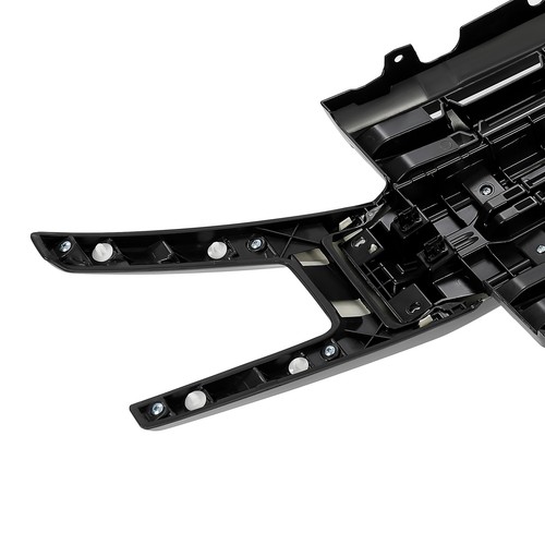 Front Bumper Upper Grille Black Fit For Chevrolet Silverado 1500 19-22 ...