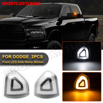 LED Side Tow Mirror Turn Signal Light For Dodge Ram 1500 2500 3500 4500 ...