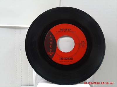 THE ESQUIRES -(45)- GET ON UP / LISTEN TO ME - BUNKY RECORDS - 7750 ...