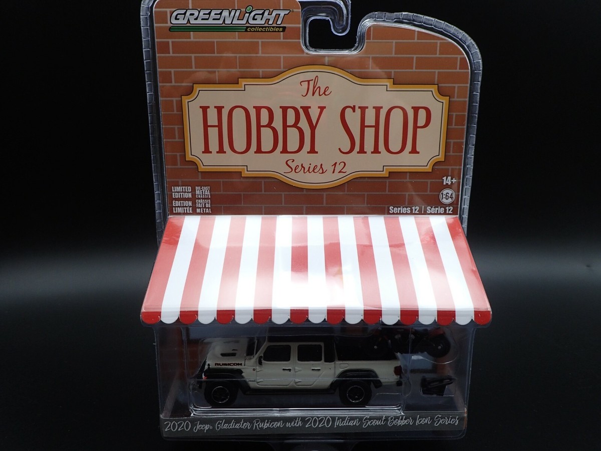 Scale Model Cars Diecast - 2020 Gladiator Rubicon With Scout Motorcycle ...