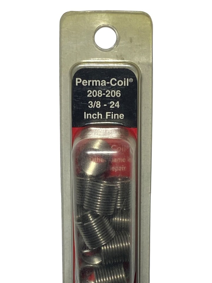 Perma Coil 208-206 Thread Insert 3/8 - 24 Inch Fine - 12 Pcs - New | eBay