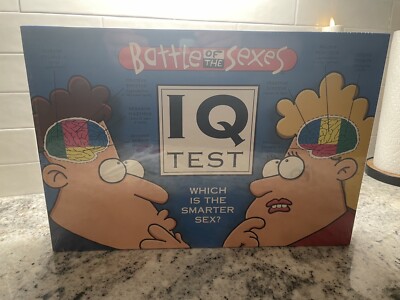 2003 Battle of the Sexes IQ Test Board Game. New Sealed -Family Fun ...