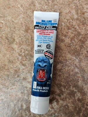 Blue Monster Pipe PTFE Thread Sealant - New 2 oz Squeeze tube ...