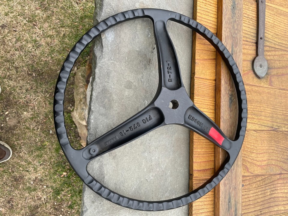 Edson Powerwheel Steering Wheel 21" Aluminum 3/4 Shaft, no knob | eBay