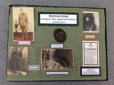 WWII Partisans War Against Germany Collectibles in Display Box | eBay