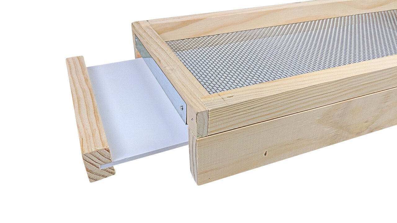 5 Frame Nuc Beehive Mesh Base Nucleus Bee Hive Beekeeping Wood Wooden ...