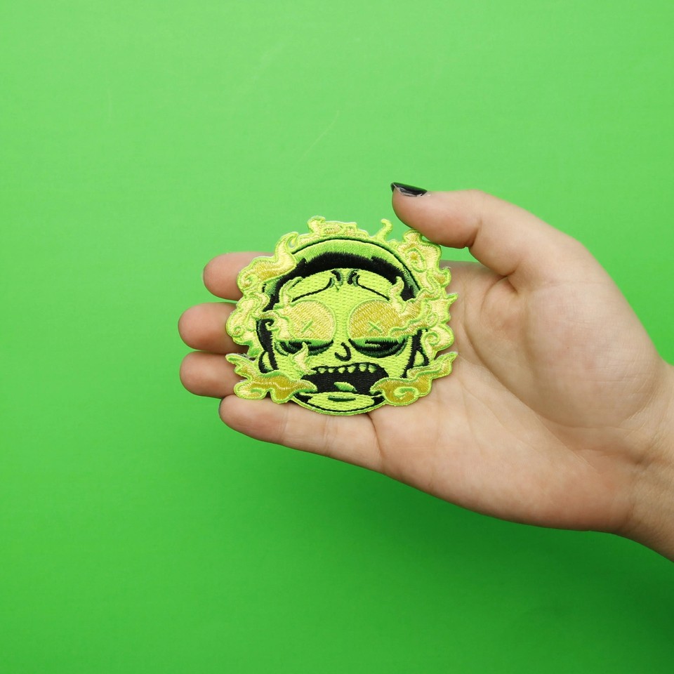 Rick and Morty Burnt Out Morty Embroidered Iron On Patch | eBay