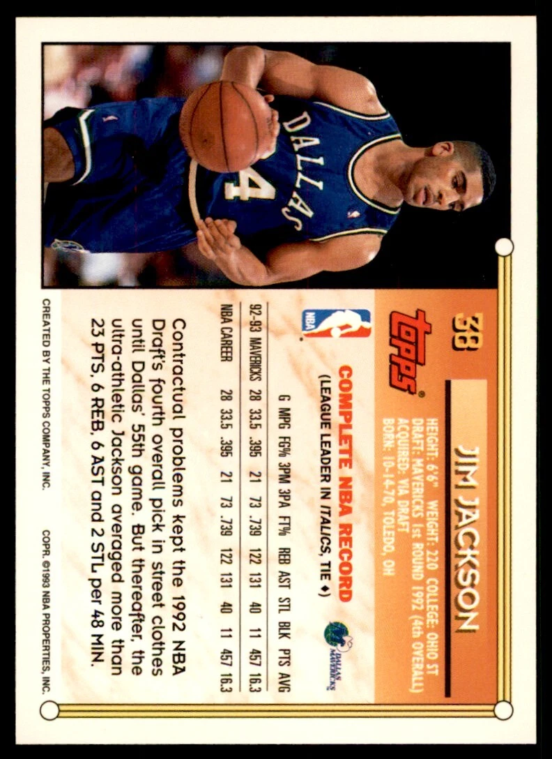 Jim Jackson Nba Career